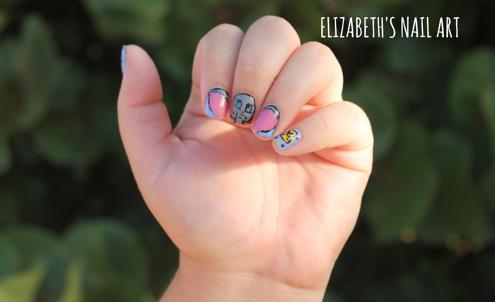 Elizabeth's nail art: Nail Art Dumbo
