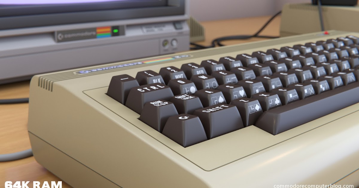 Commodore Computer Blog: Commodore 64 3D model/render