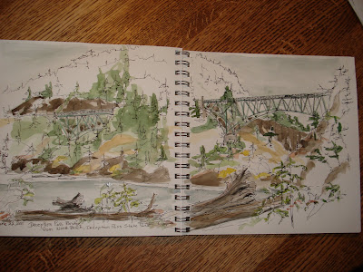 Whidbey Island Sketchers: Deception Pass State Park