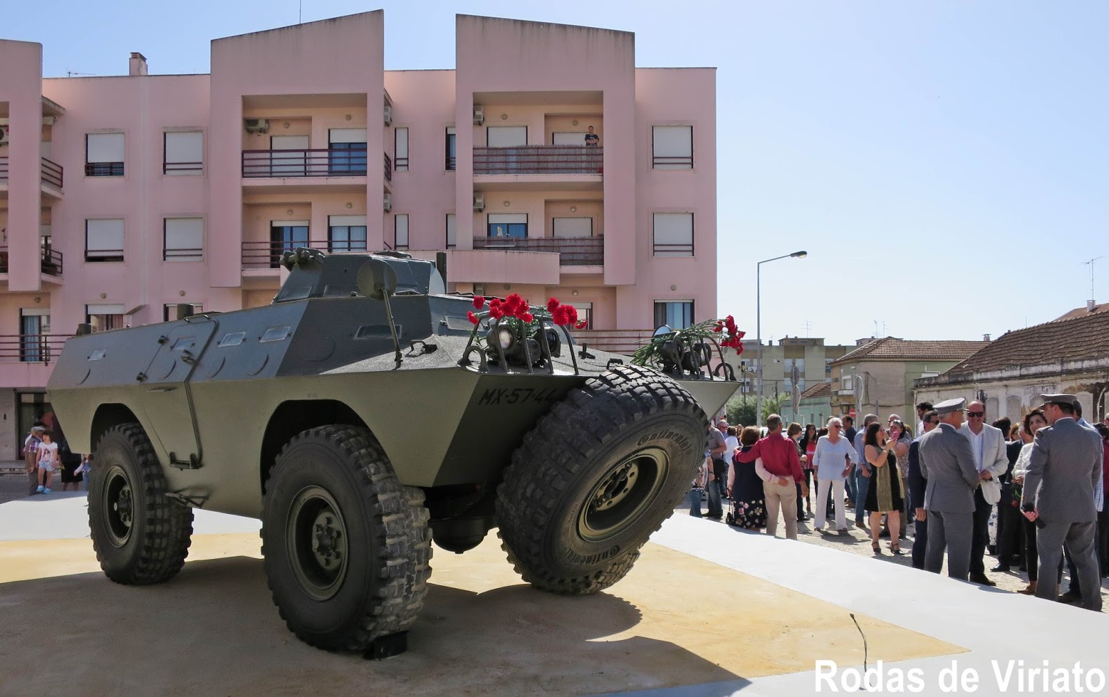 Blindado Chaimite V 200 em Pinhal Novo
