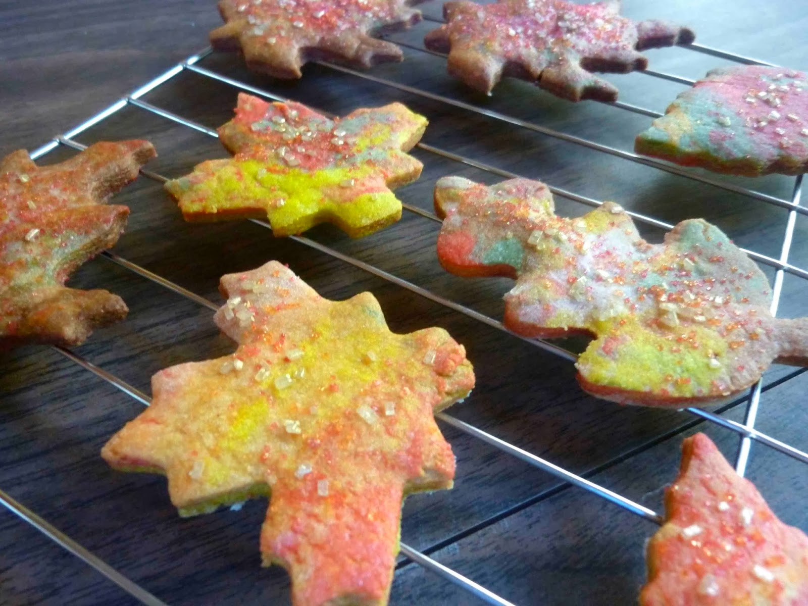 Fall Leaves Sugar Cookies – Diary of a Mad Hausfrau