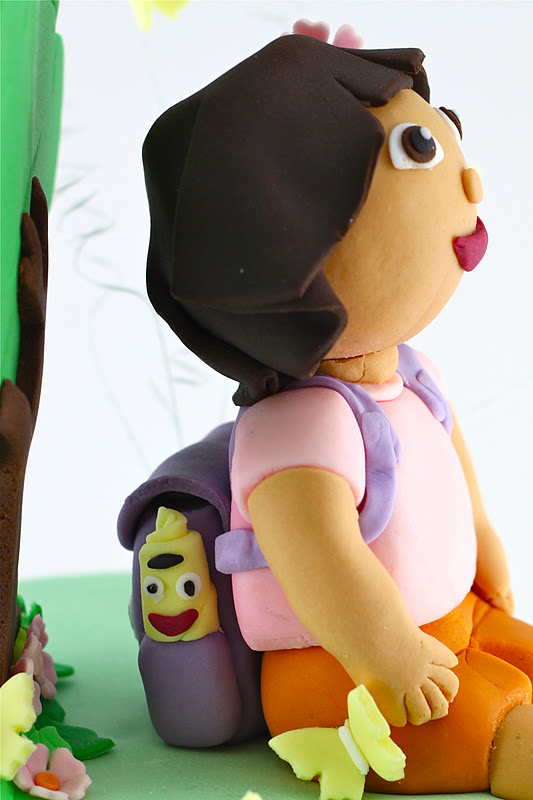 Sweet Art Cakes by Milbreé Moments: Chesca's Dora cake
