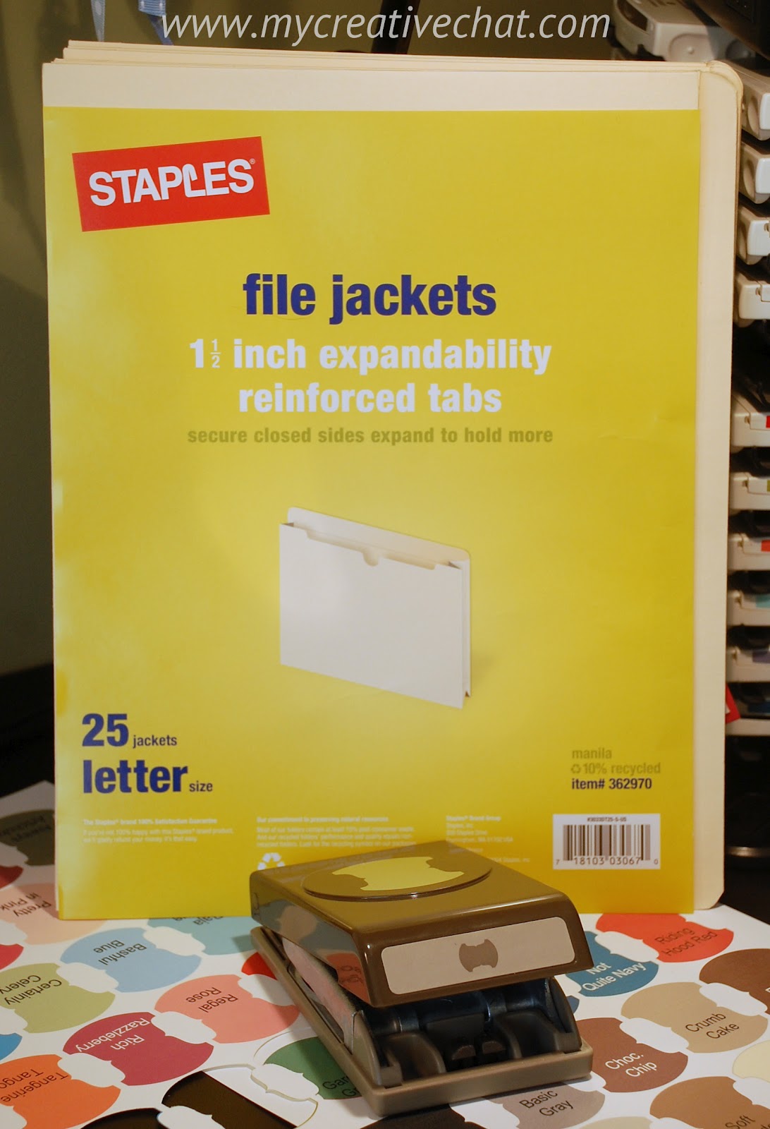 Creative Chat: Stampin' Up! Paper Storage - Free Printable