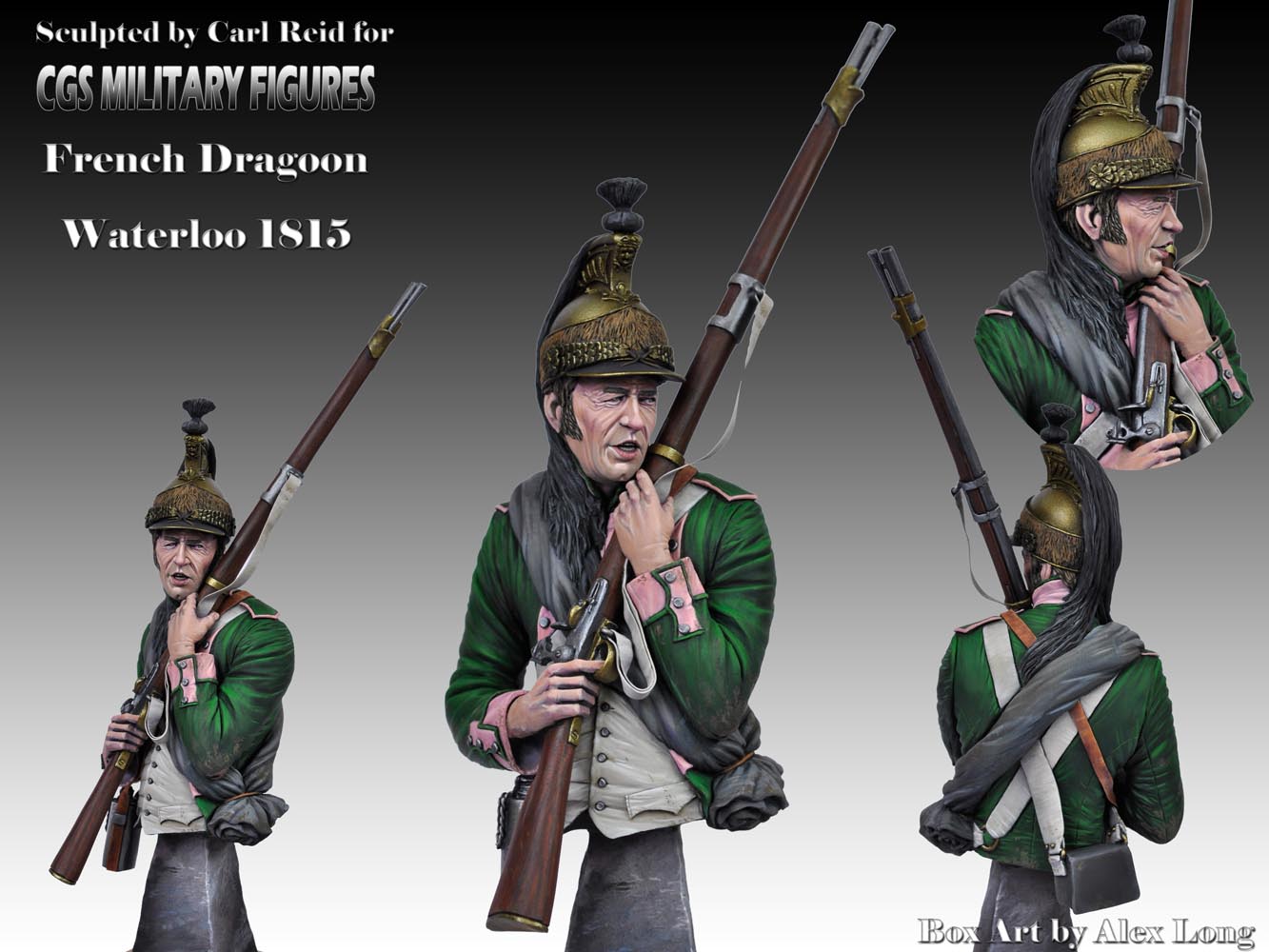 Underground Miniatures: 16e Regiment de Dragons Waterloo 1815