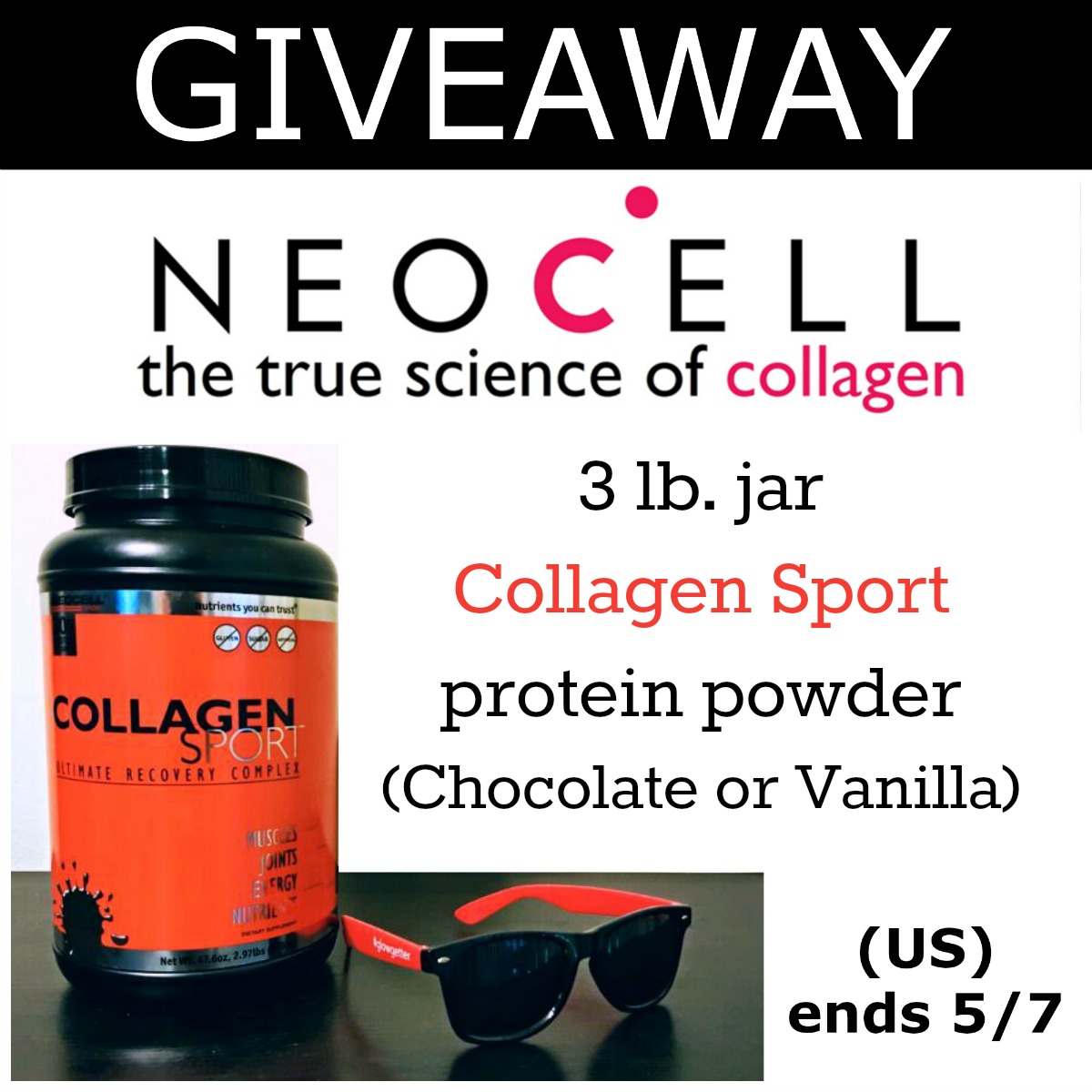 Reviews, Chews & How-Tos: Review/Giveaway: NeoCell Collagen Sport