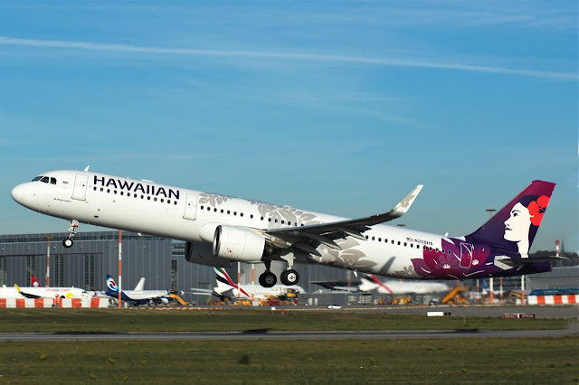 Airbus Hamburg Finkenwerder News: A321-271N, Hawaiian Airlines, N208HA ...