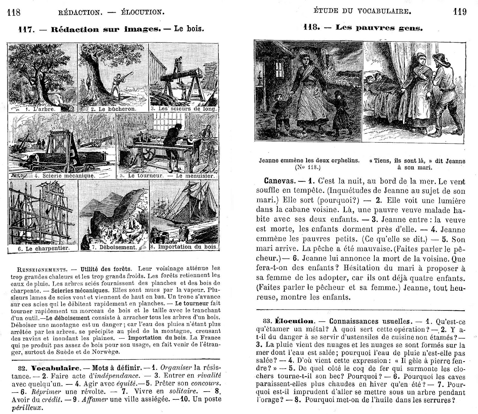 Manuels anciens: Sujets de rédaction pages 116-129 (manuel Carré-Roy de ... Manuels anciens: Sujets de rédaction pages 116-129 (manuel Carré-Roy de ...