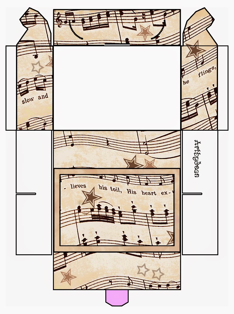 Nice Music Design: Free Printable Boxes. - Oh My Fiesta! in english