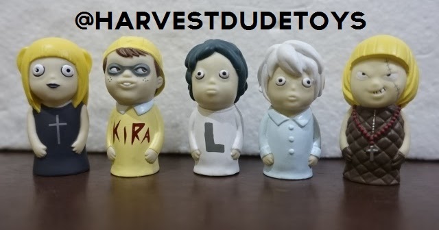 Death Note Anime Finger Puppets and Where to Find them! ~ HarvestDude Toys