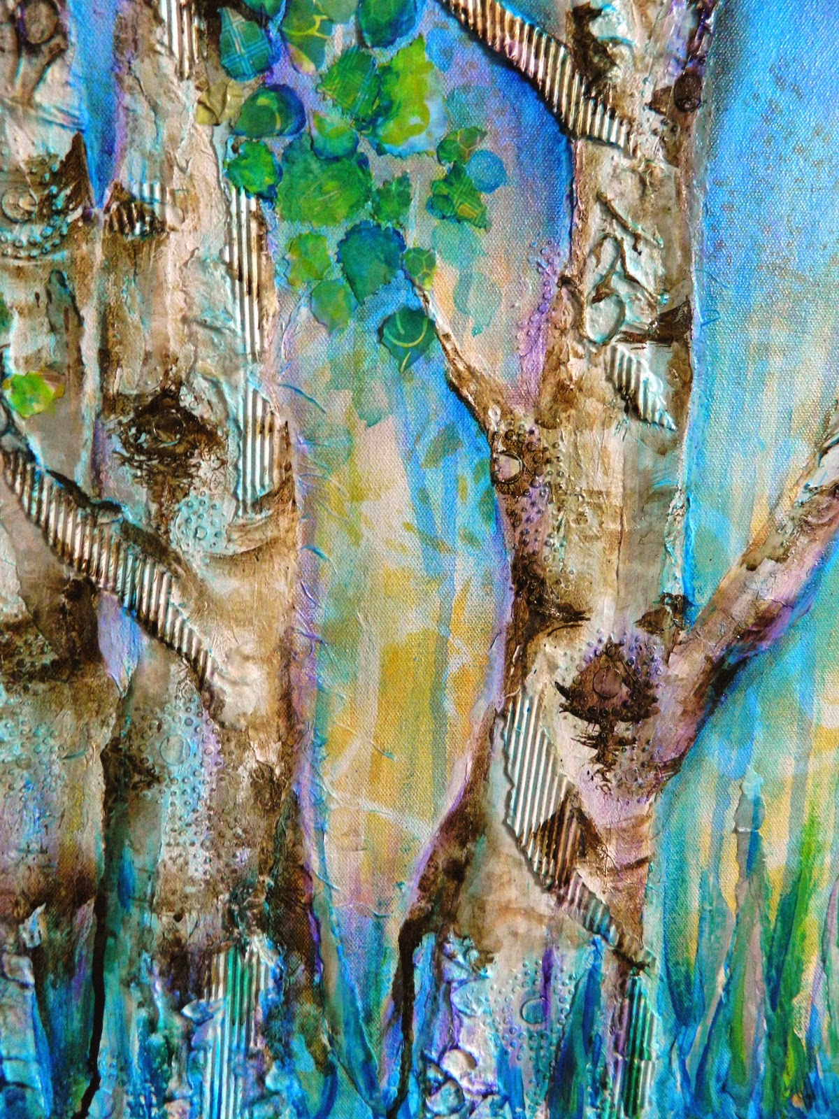 Whimsical Art International: "Humble Beginnings", Original Mixed Media ...