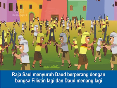 Komik Alkitab Anak: Daud Sahabat Yonatan