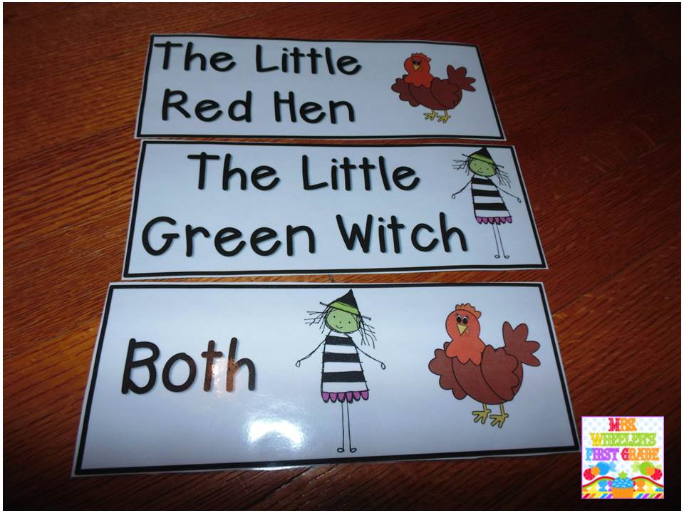 Mrs. Wheeler's First Grade Tidbits: The Little Green Witch