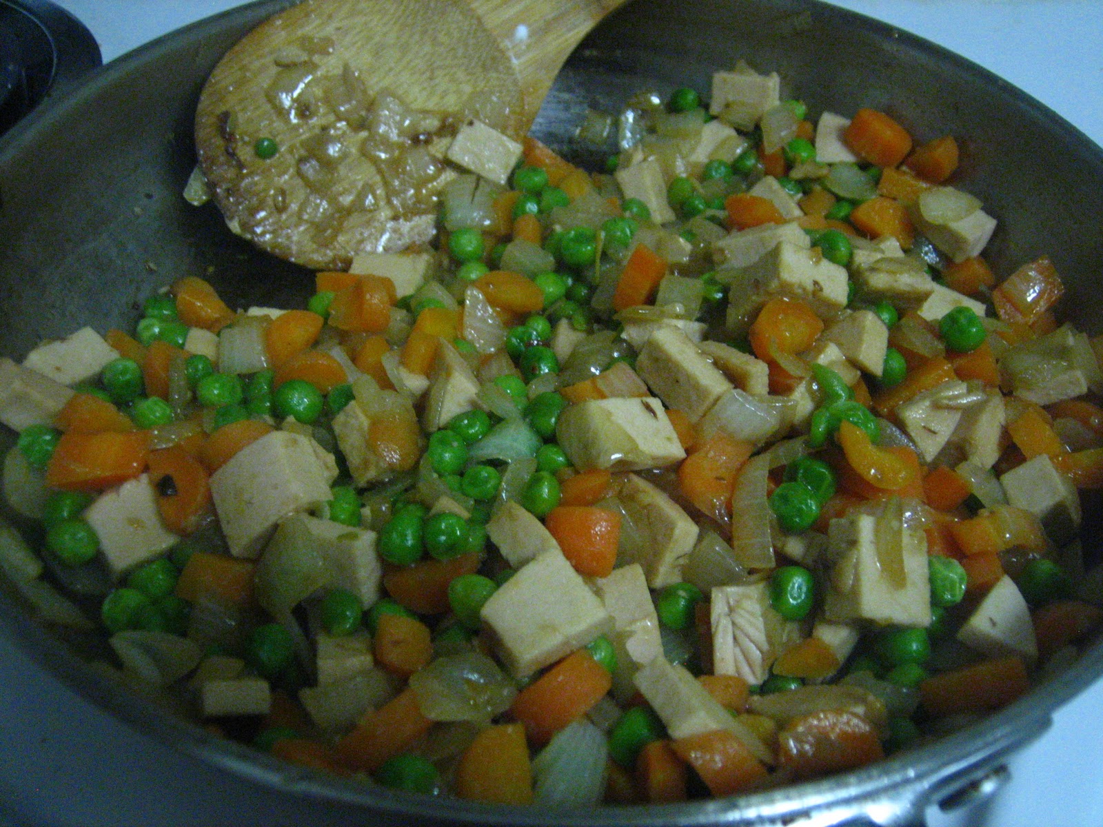 Sidetrack: Veggie Ham and Vegetable Stir Fry