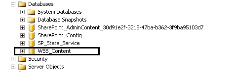 SteveMann's Path: SharePoint 2016: Exploring SharePoint Databases