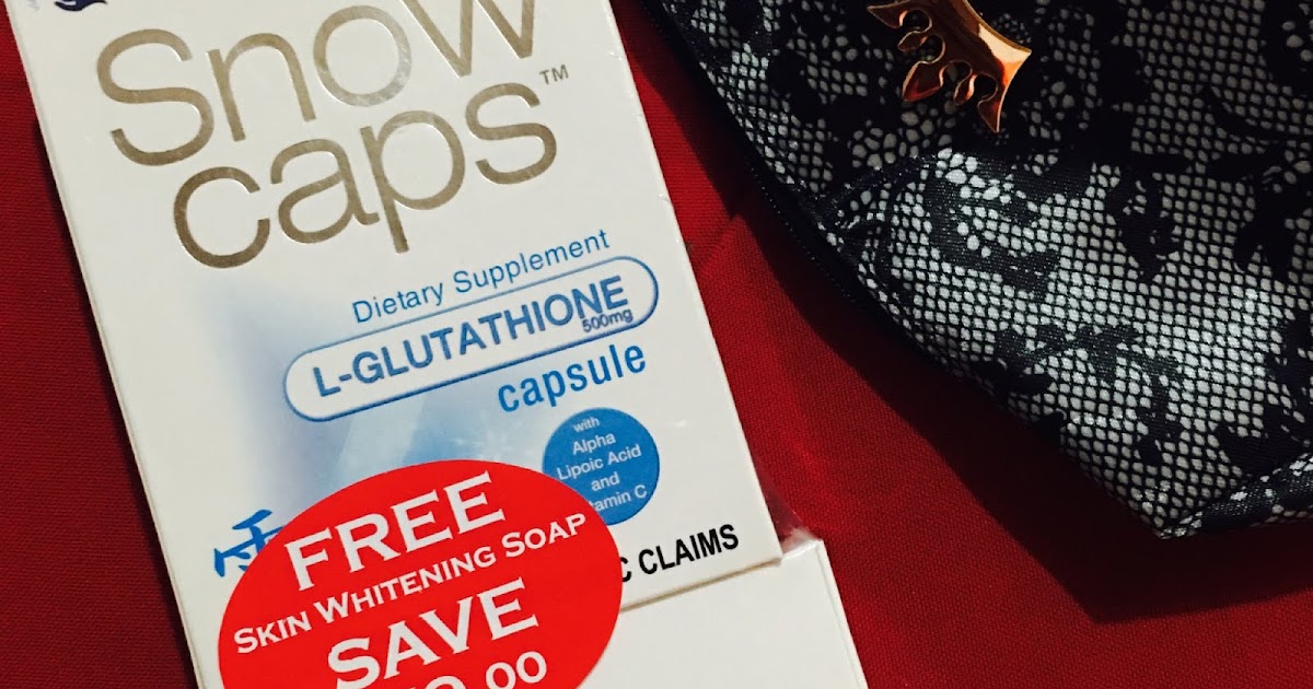 Snow Caps L-Glutathione Review: Unboxing