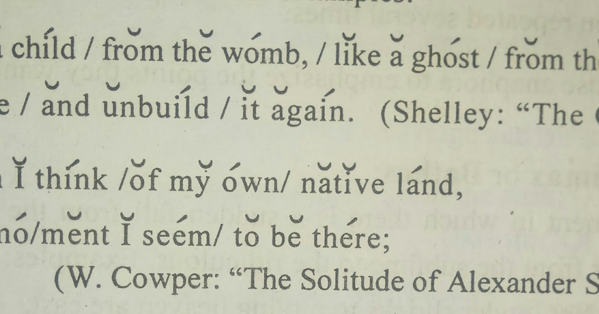 Anapaest Definition |Example of Anapaest |Anapaest Example