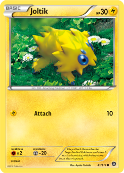 Joltik -- Steam Siege Pokemon Card Review | PrimetimePokemon's Blog