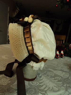 Lady Carolyn: The Regency/Victorian Bonnet & Regency Gown