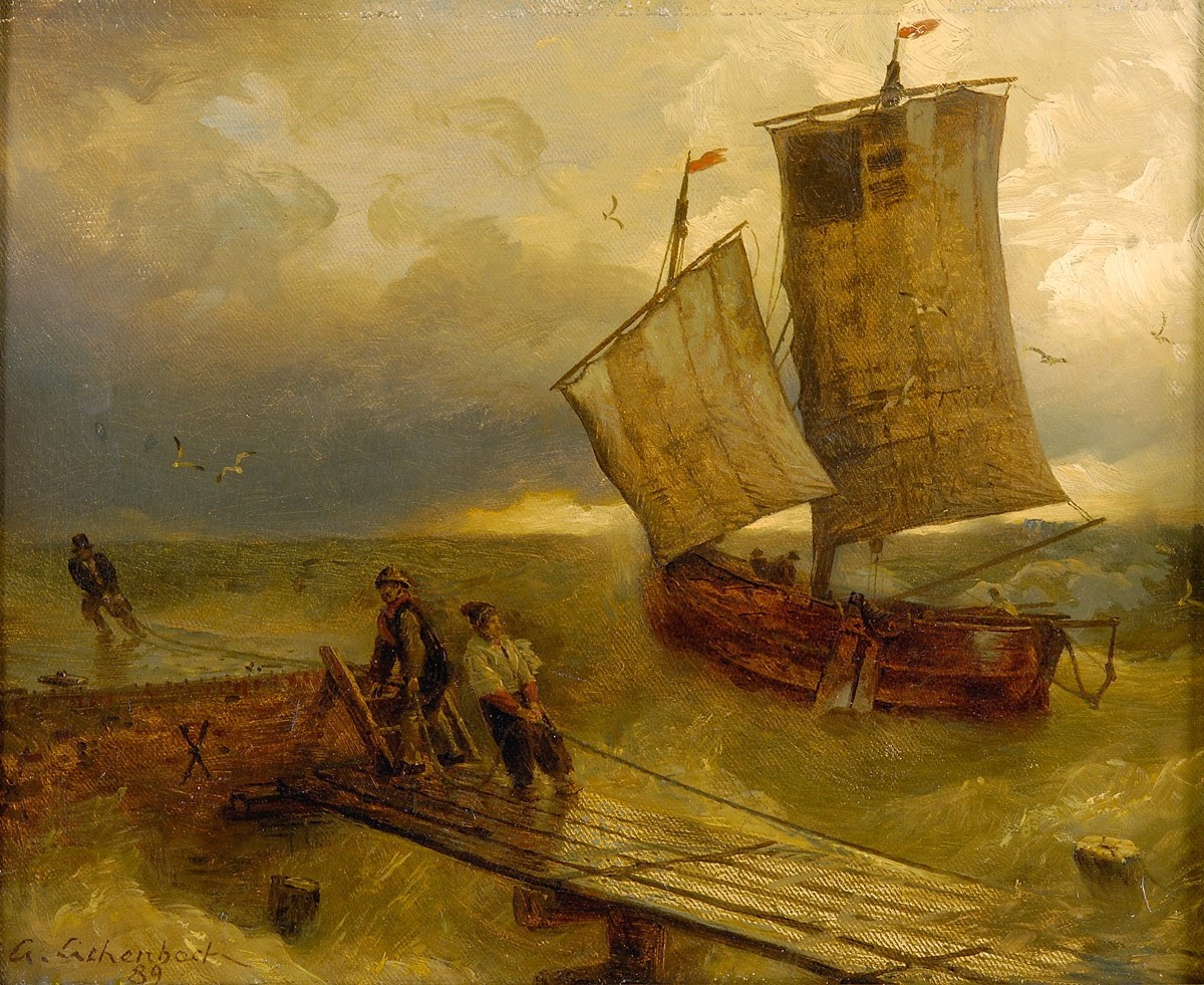 Andreas Achenbach | Romantic painter | Tutt'Art@ | Pittura * Scultura ...