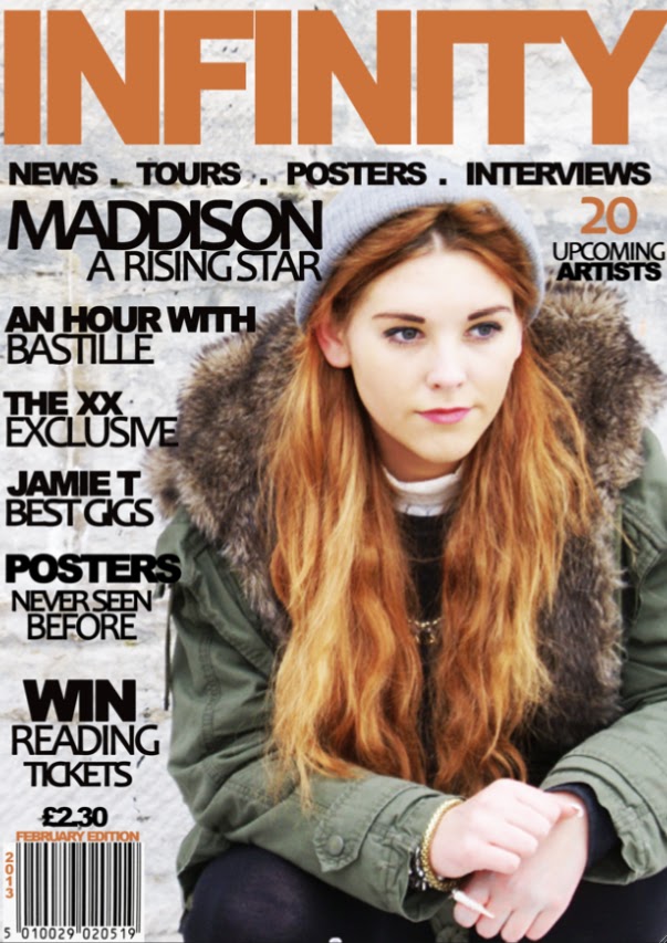 AS Media Coursework: Music Magazine Front Cover: Finished!