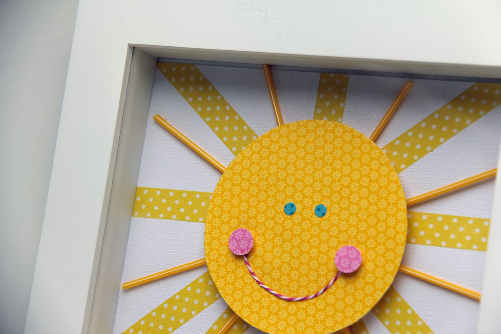 Doodlebug Design Inc Blog: Sunshine Shadow Box Tutorial by Jodi