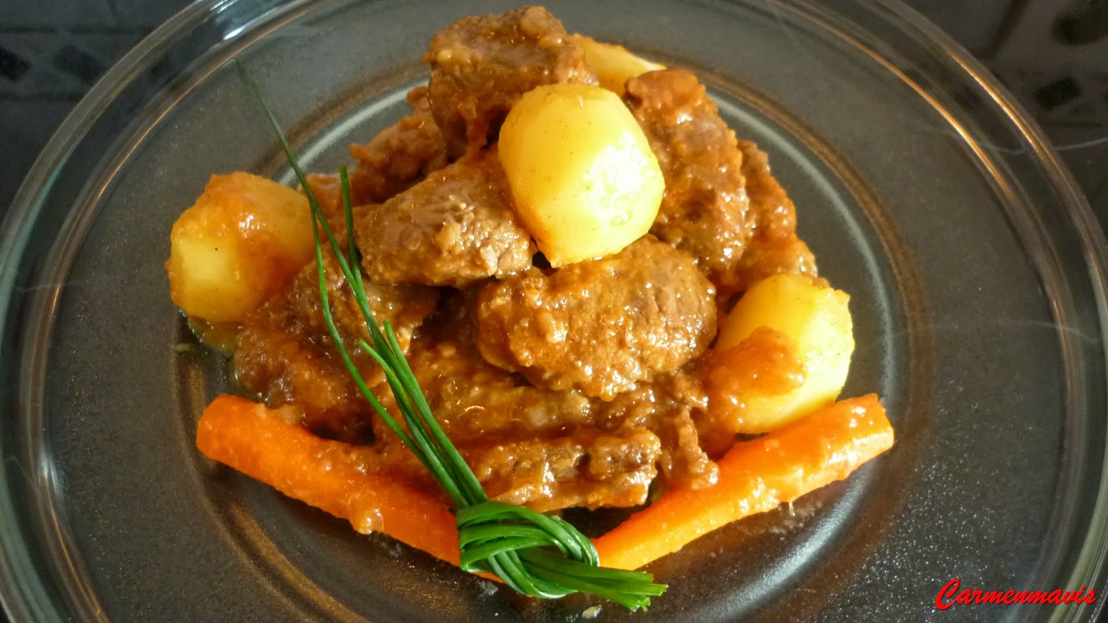 LA COCINA DE CARMENMAVIS: CHAMÓN GUISADO ( MORCILLO GUISADO )