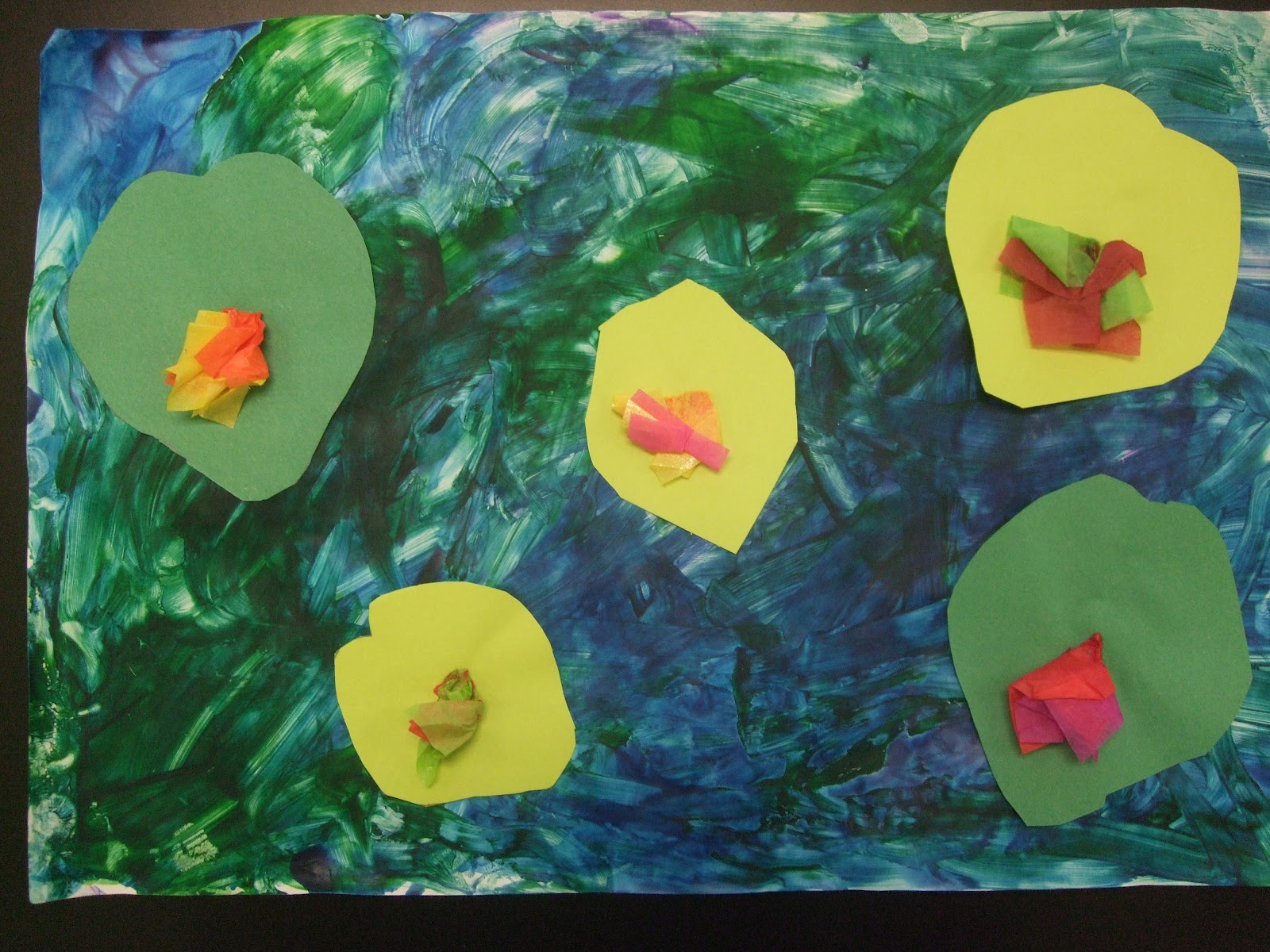 Starry Knights: Monet Water Lilies