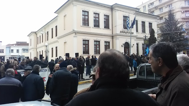 ΜΕΓΑΛΟ ΑΓΡΟΤΙΚΟ ΣΥΛΛΑΛΗΤΗΡΙΟ ΣΗΜΕΡΑ ΣΤΗΝ ΒΕΡΟΙΑ (VIDEOS PHOTOS) | TASTV ...