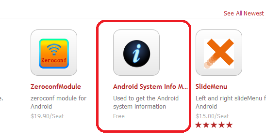 Android System Info Module Appcelerator Titanium Tutorial