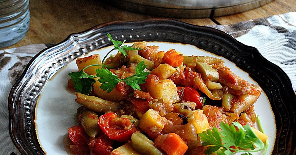 Lussi`s World of Artcraft: Летен зеленчуков гювеч ( постно / веган ...