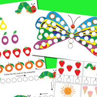 Free Spring Printables for Kids | Totschooling - Toddler, Preschool ...