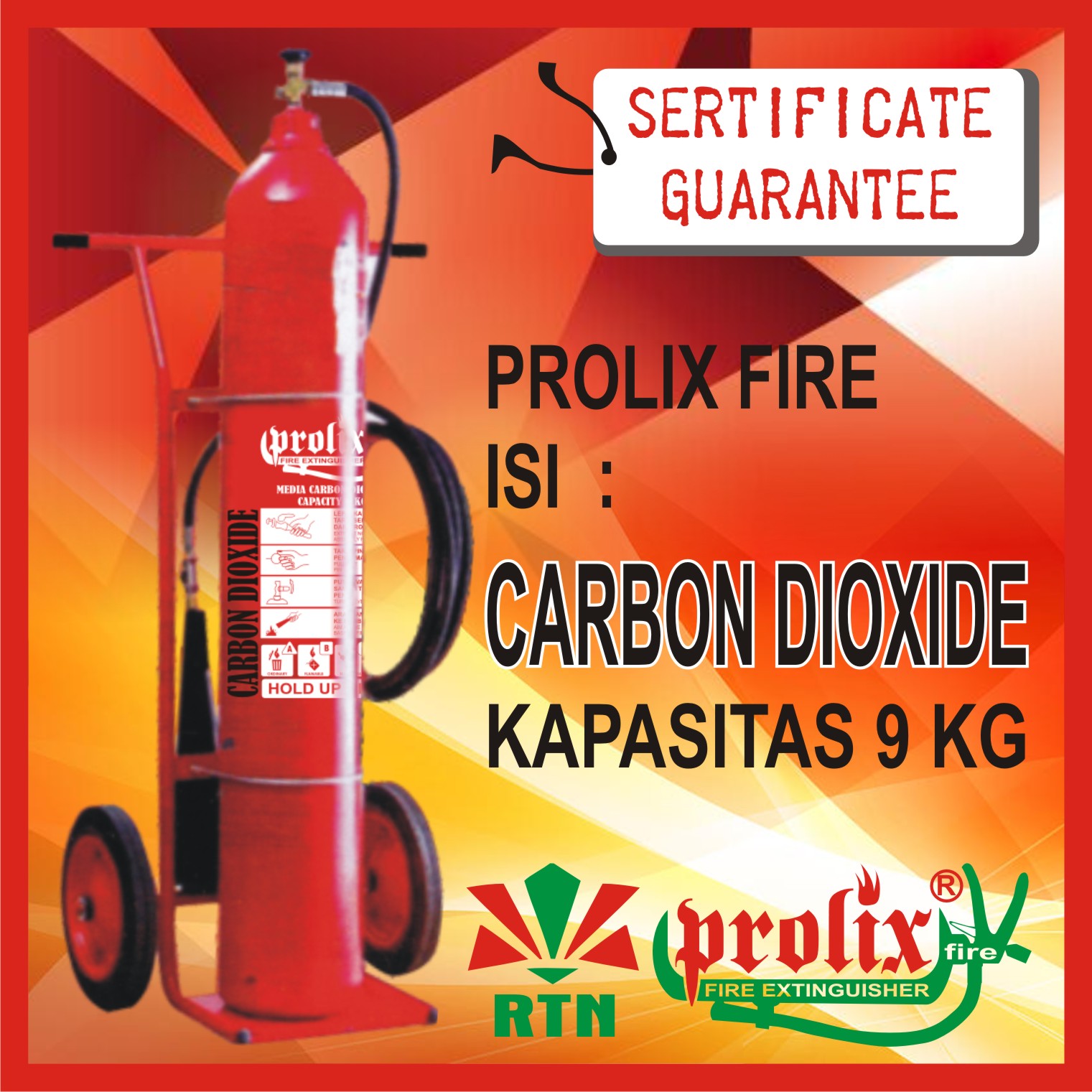 Tabung Apar - Alat Pemadam Api Co2 (Carbon Dioxide) | Prolix Fire