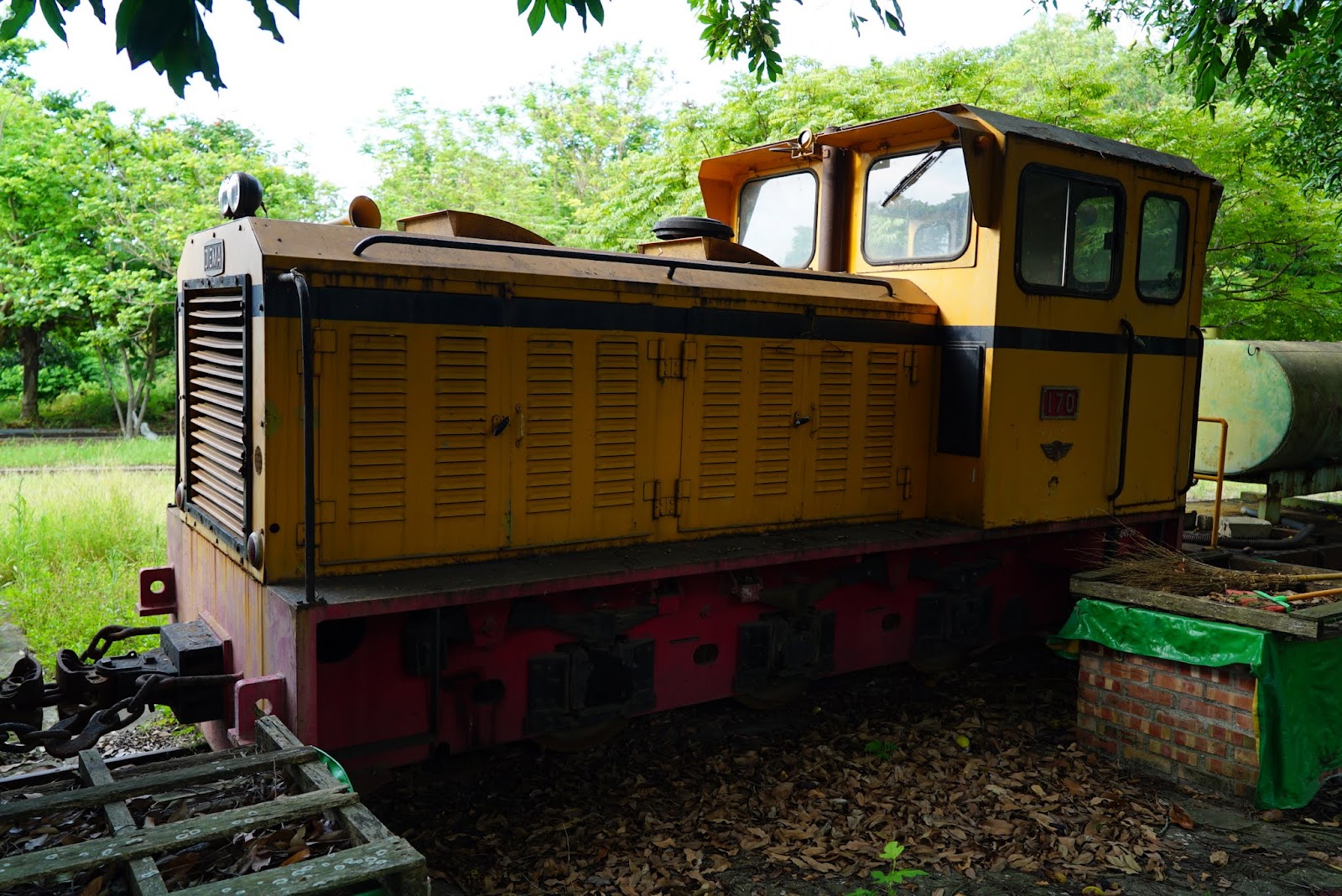 Blair's 鐵道攝影: 德馬牌柴油機車170號 / DIEMA Diesel Locomotive No. 170