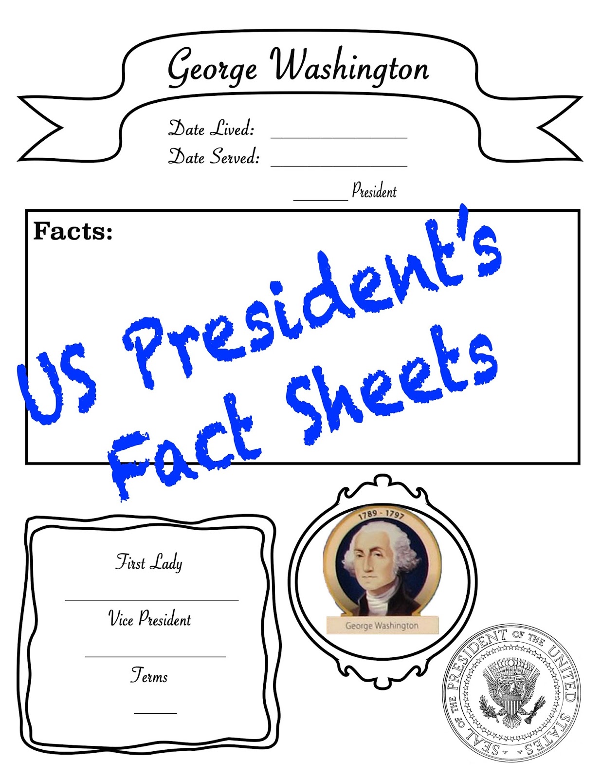 Meet Us At The Tree: President Fact sheets Meet Us At The Tree: President Fact sheets