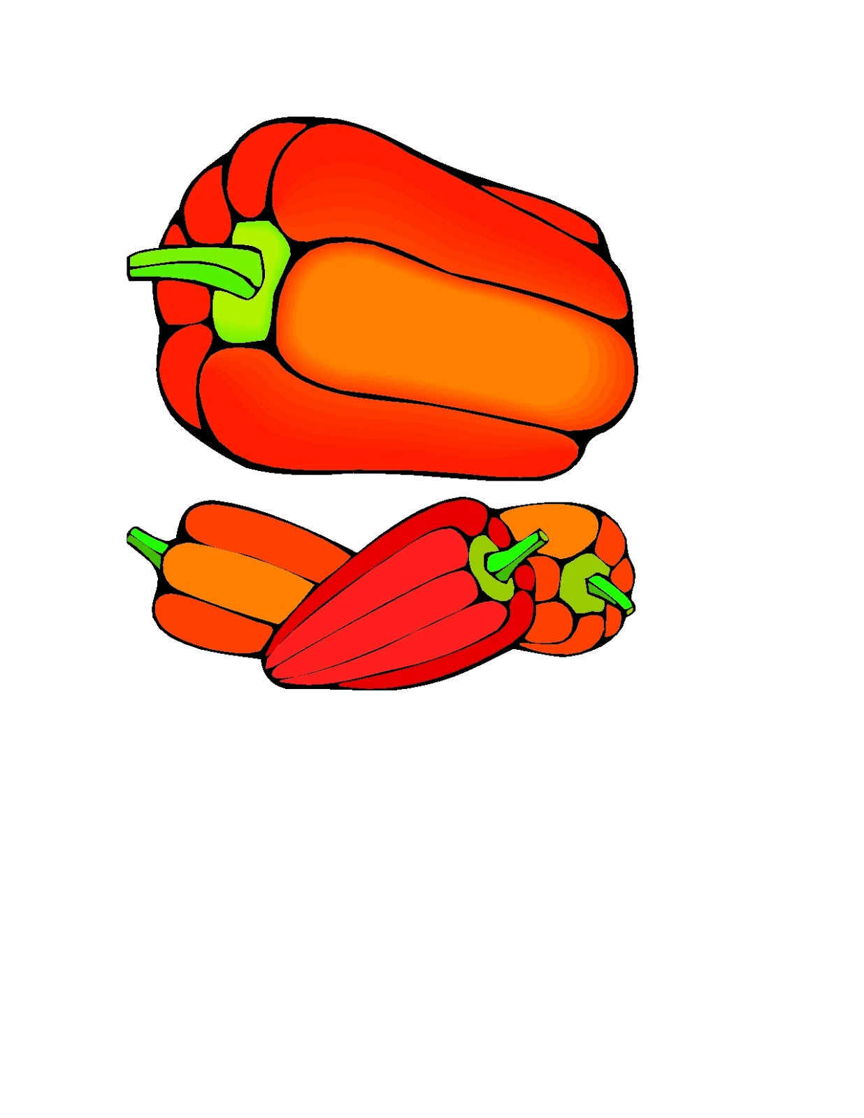 IMAGINI colorate cu Fructe si Legume :: Fise de lucru - gradinita si scoala