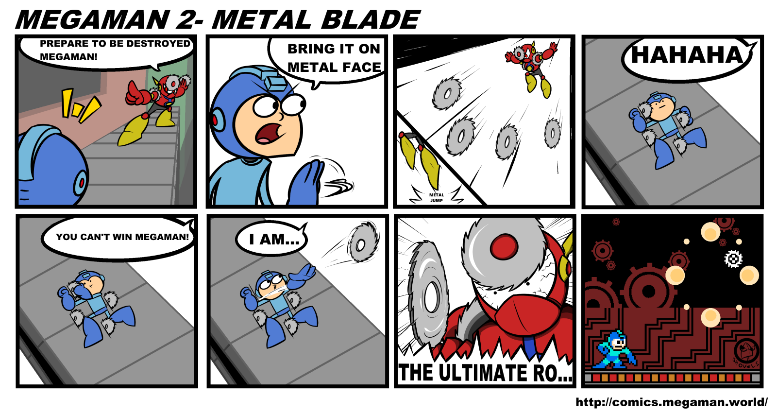 Mega Man World Comics: Metal Blade