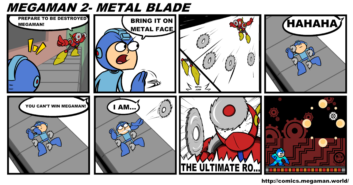 Mega Man World Comics: Metal Blade