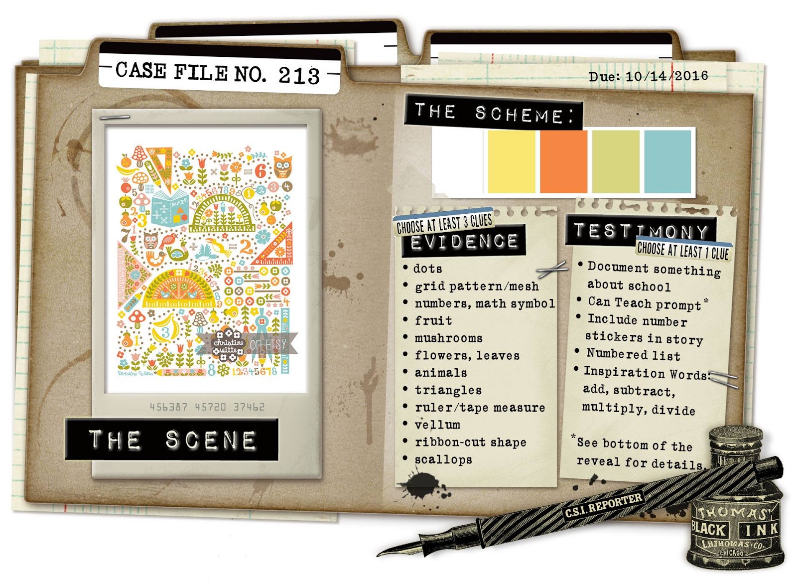 13 arts: CSI Case 213 | Fiona Paltridge