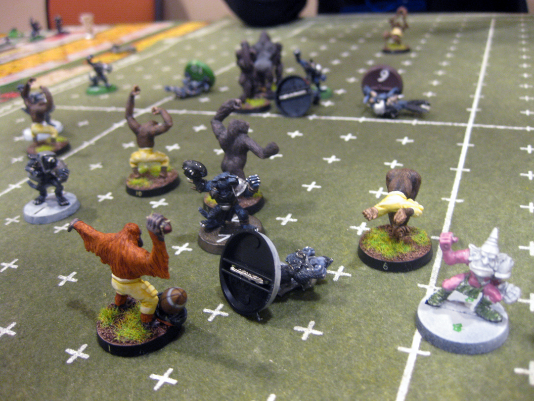 Laughing Ferret: Blood Bowl Celestial Scrum Game 2 Report: Mystic ...