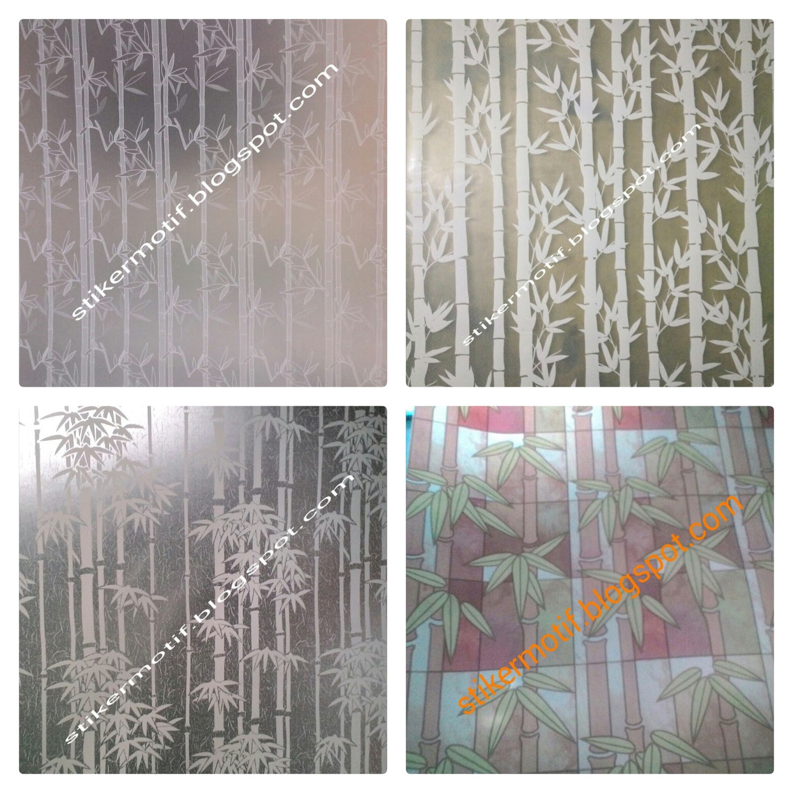 Stiker Sandblast Motif
