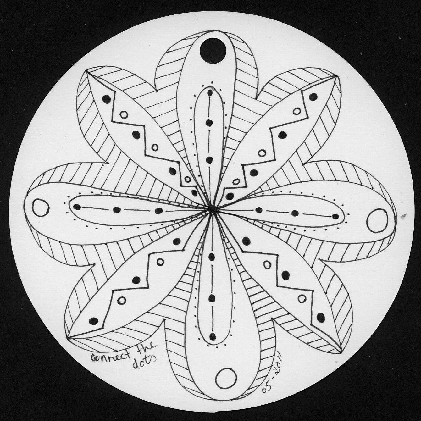 The Art of [being] MissKoolAid: Mandala Connect The Dots - Reliez Les ...