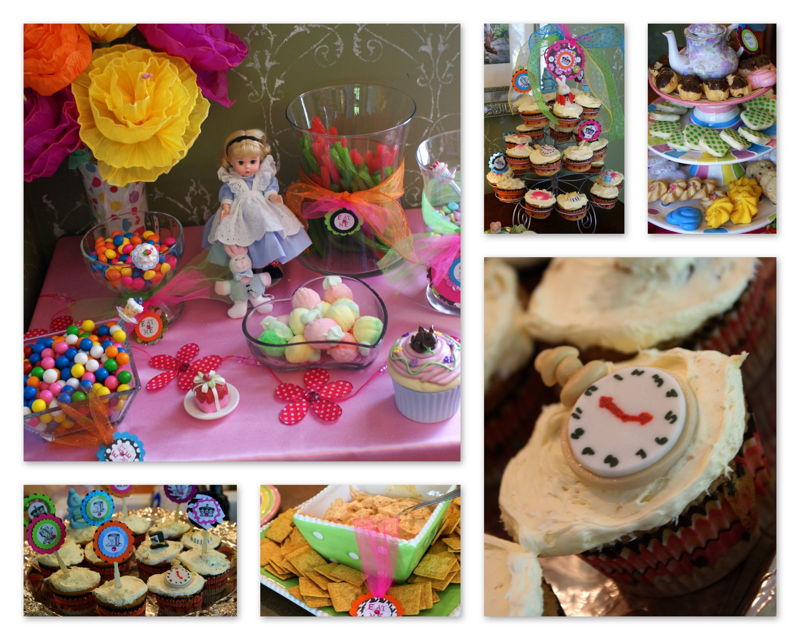 A Little Loveliness: Alice in Wonderland Birthday Party