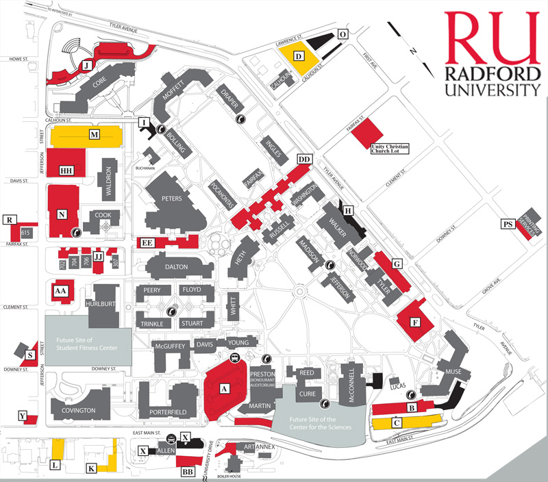 Virtual Prayer Walk Guide: Radford University