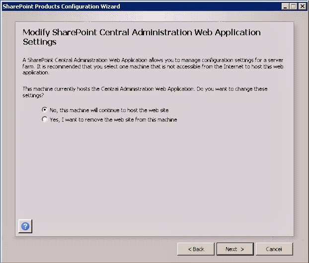 SharePoint PitStop: Running SharePoint Configuration Wizard