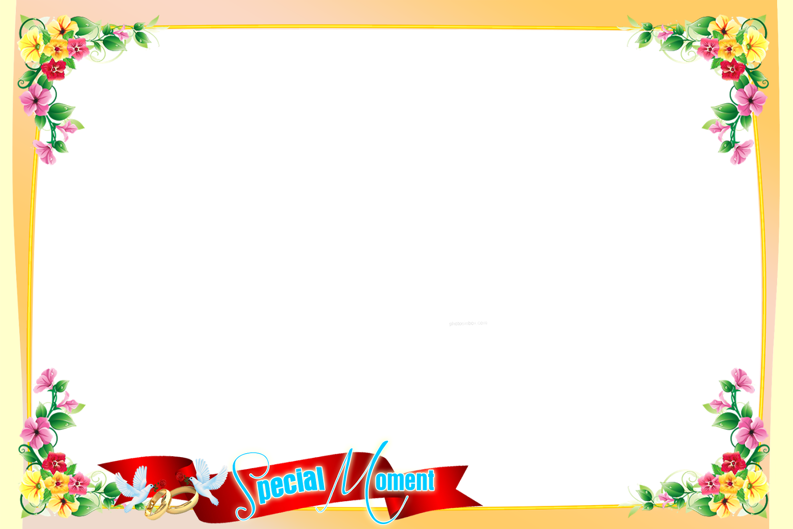 PNG FORMAT: png landscape special moment frame