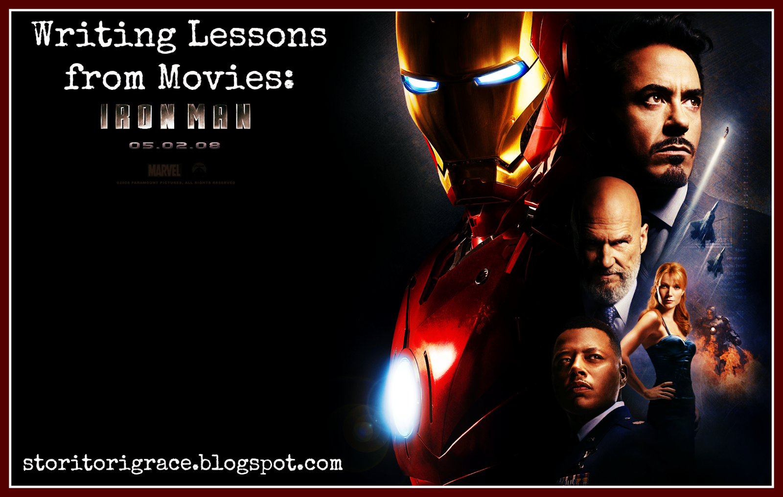 Wanderer's Pen: Writing Lessons from Movies: Iron Man