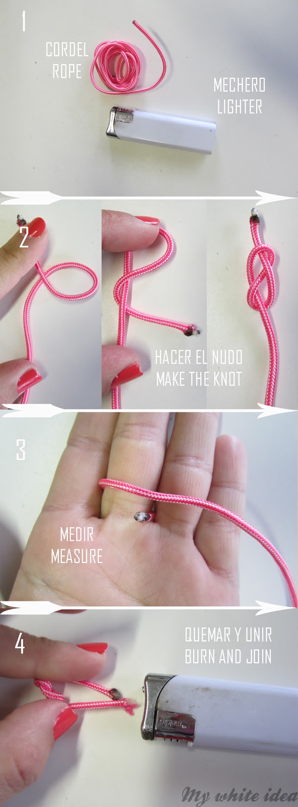 INFINITE ROPE RING DIY | MY WHITE IDEA DIY