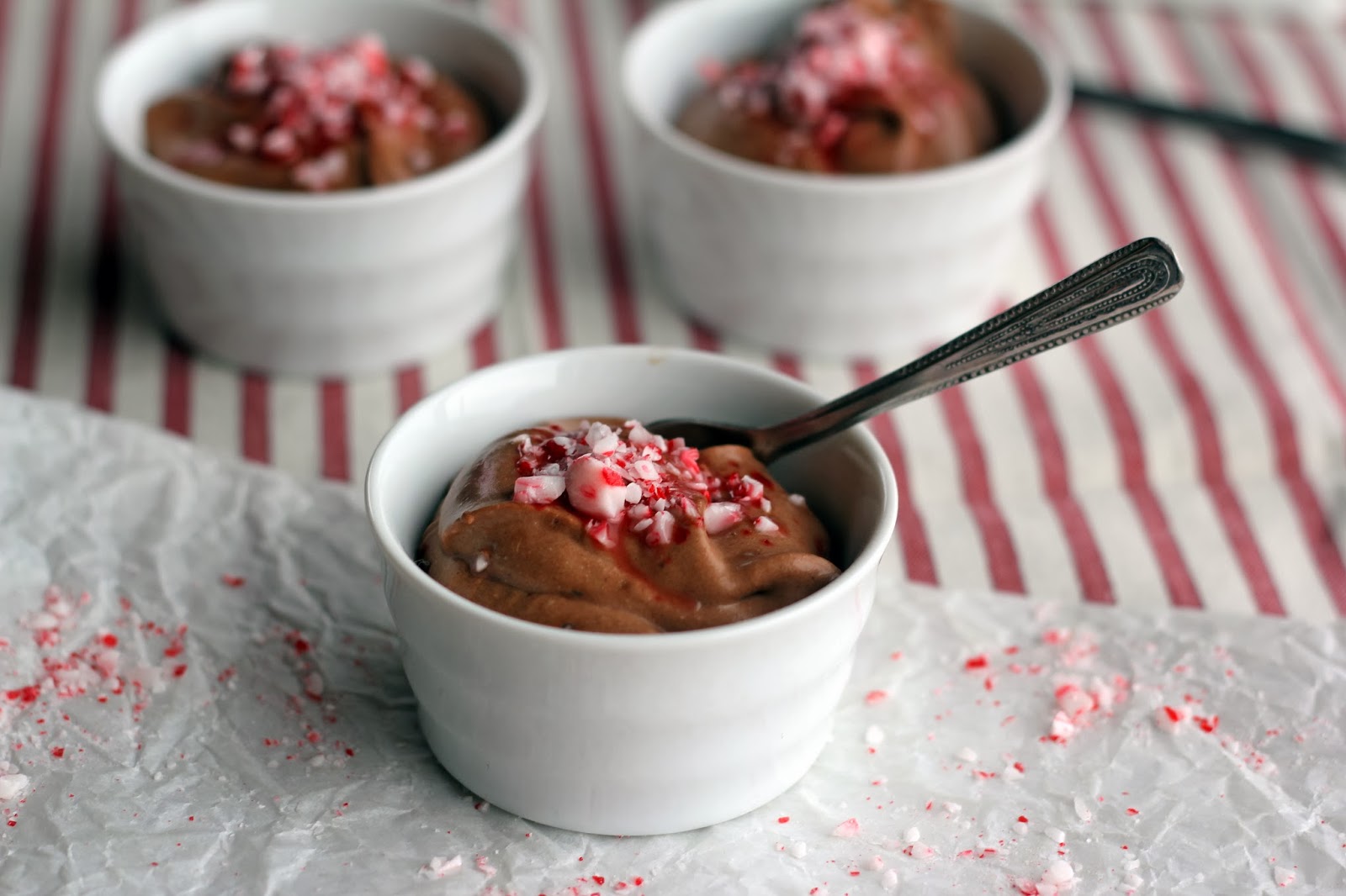 Blue Kale Road: Chocolate Peppermint Stick Mousse