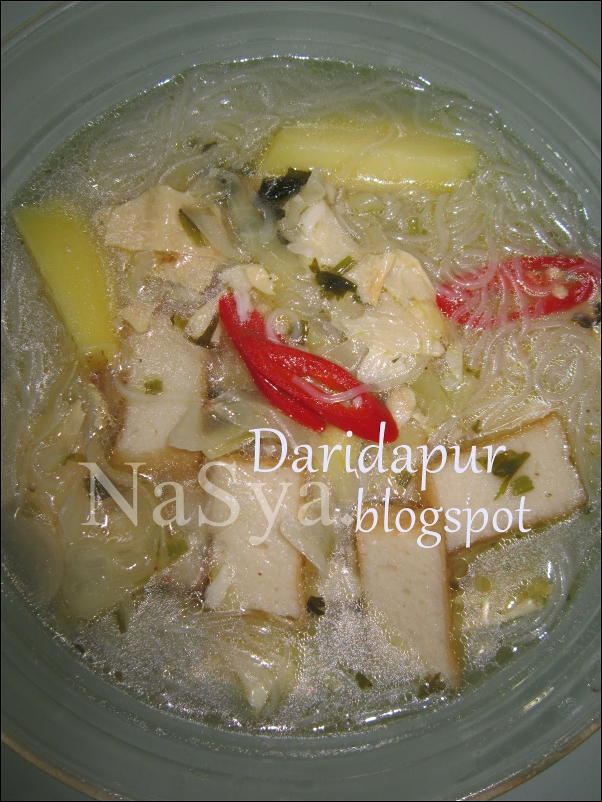 Dari Dapur NaSya: Sup fucuk dan suun