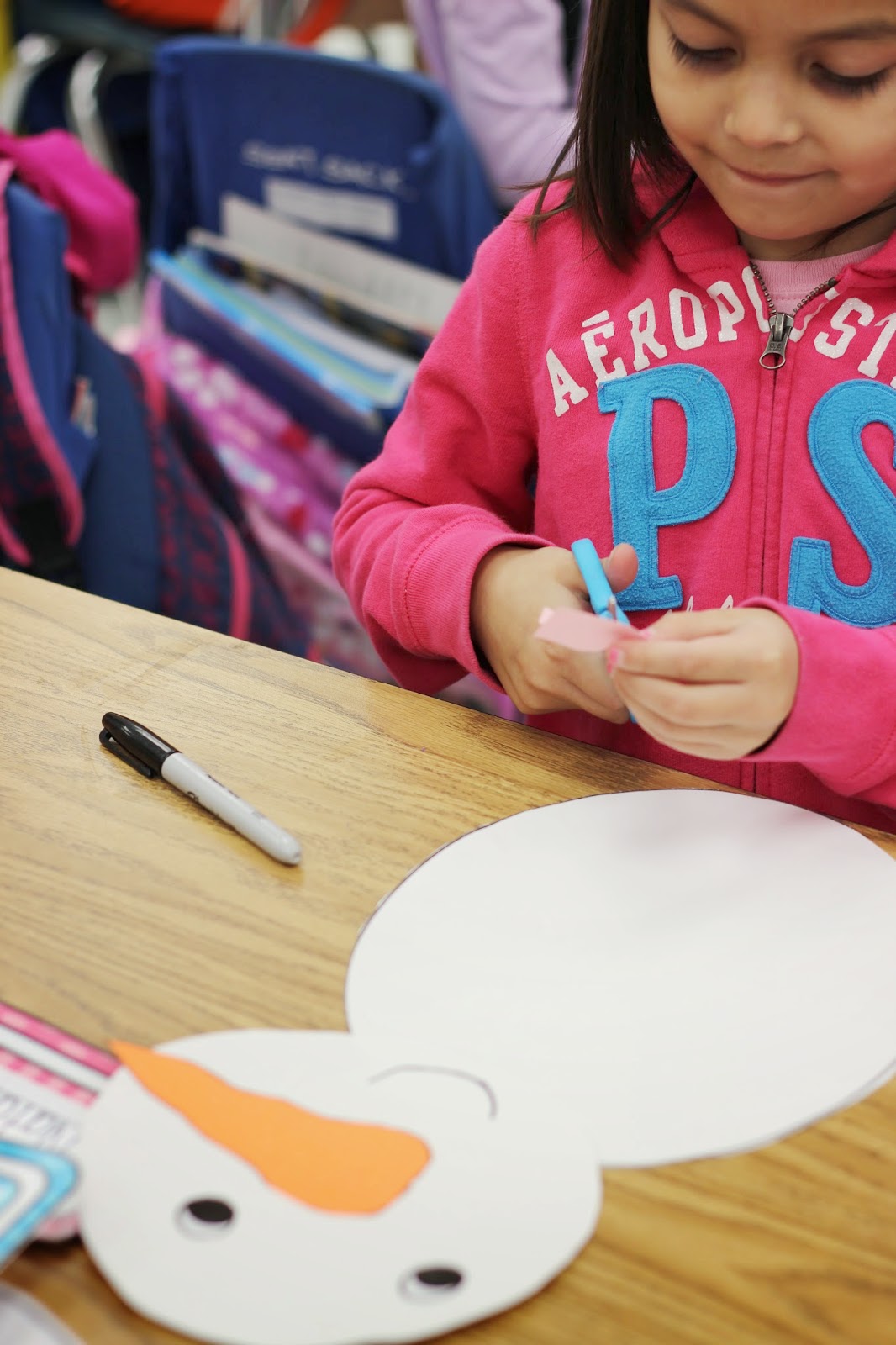 Kindergarten Smiles: Snowman Craft